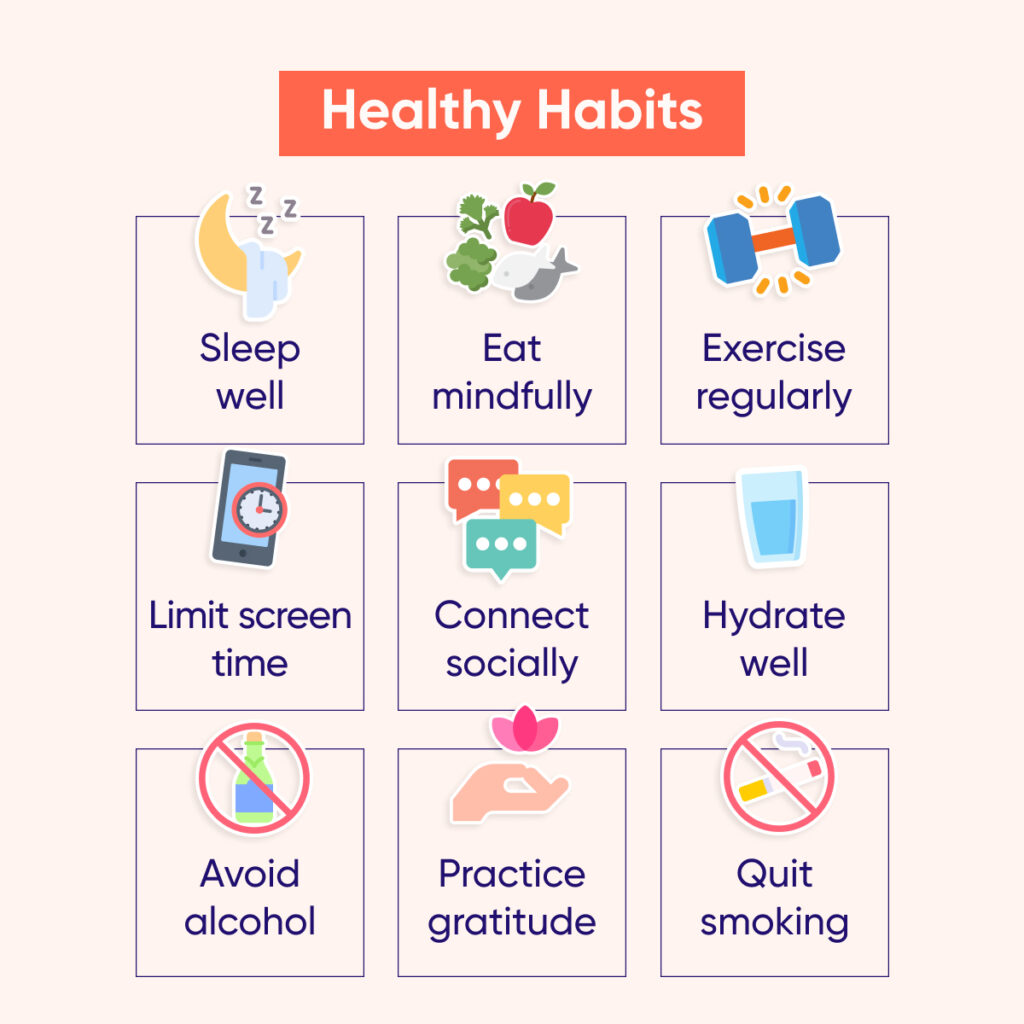 Daily Healthy Habits: How to Build Them Step by Step - Kompanion