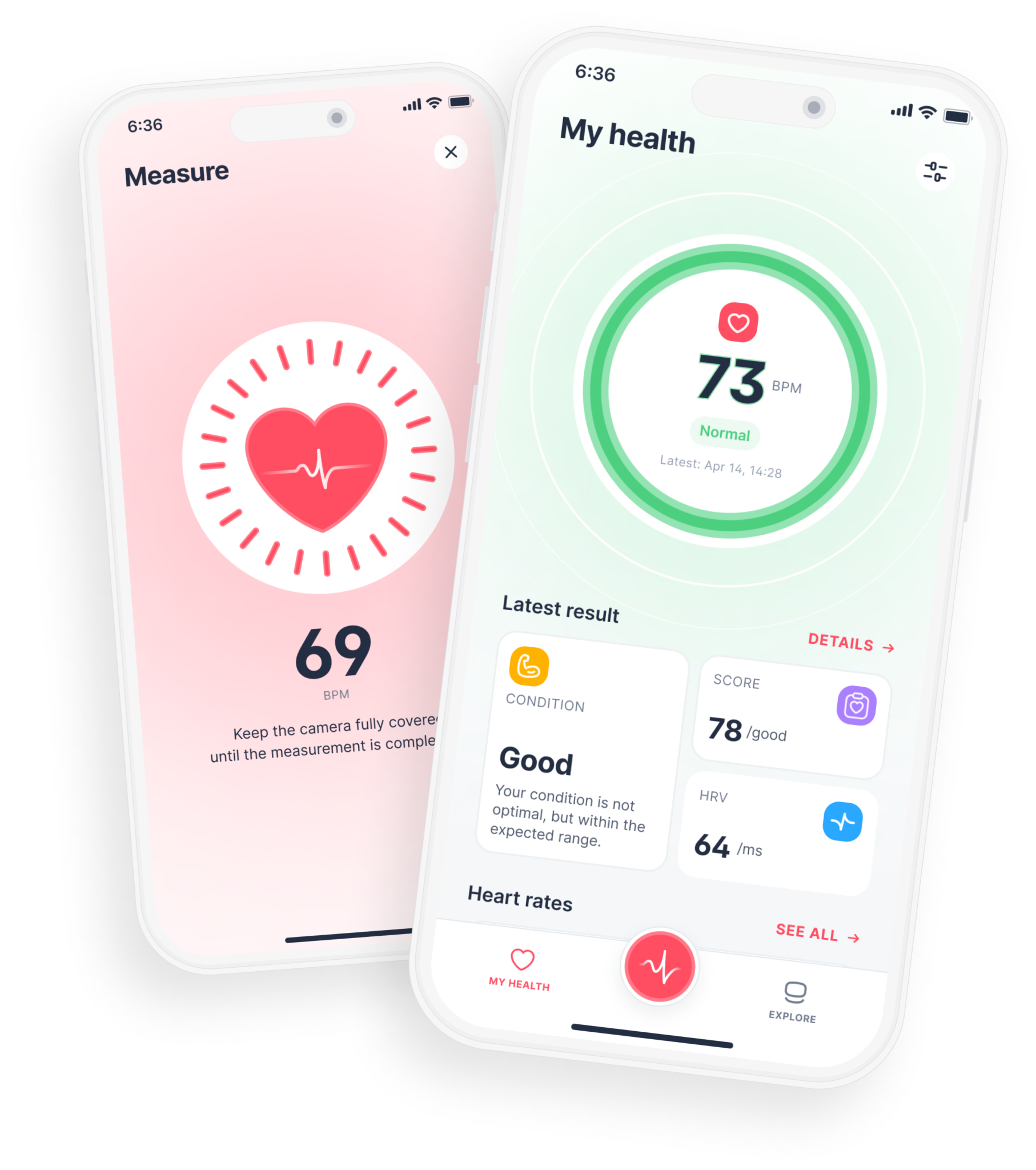 Monitor Heart Rate & Pulse - Kompanion